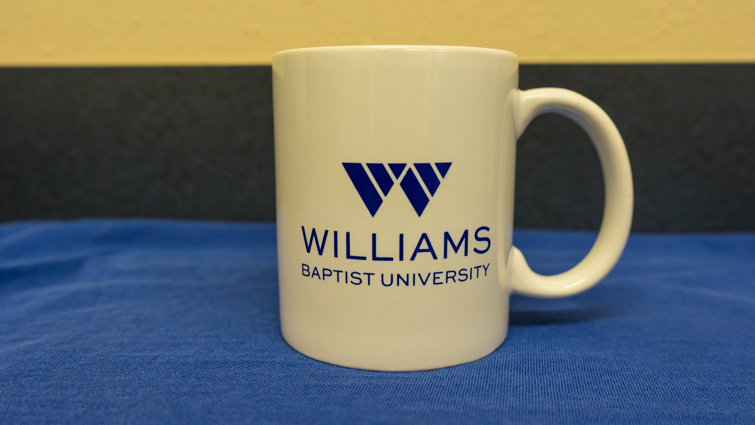 White WBU Coffee Mug - 261 | Williams Baptist University