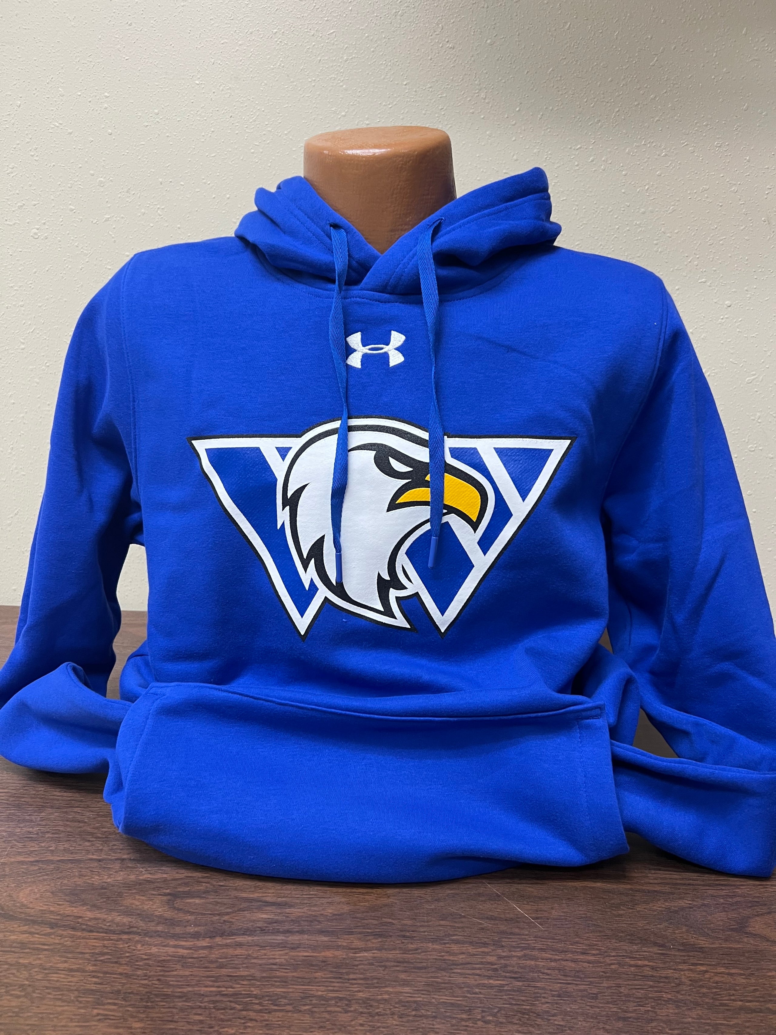WBU Eagle Full Front Logo Under Armour - Royal - Hoodie | Williams ...